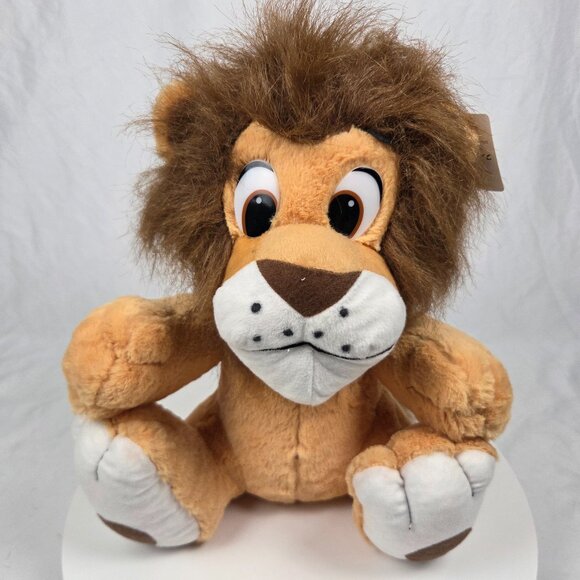 Toys | Classic Toy Co Lion Plush Stuffed Animal Brown White Soft 16 In ...